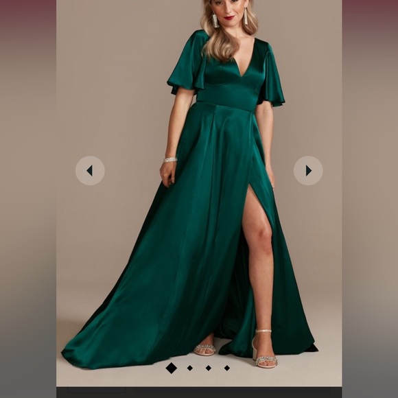 David's Bridal | Dresses | Davids Bridal Gem Color Bridesmaid Dress ...